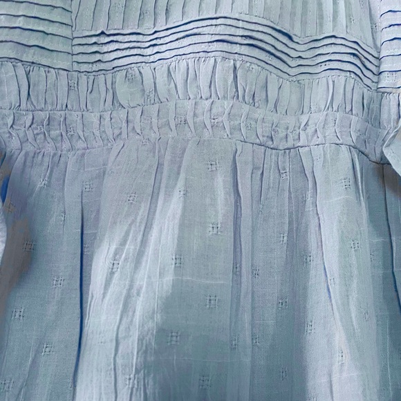 beachlunchlounge | Tops | S M L Beachlunchlounge Ruffle Pintuck Pleated ...
